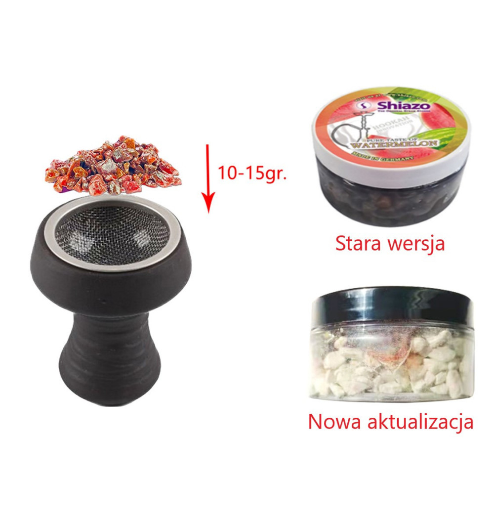 RMAN Shiazo Dampfsteine Shisha Steam Stones Mixed Pack 4 Sorten Stein ...